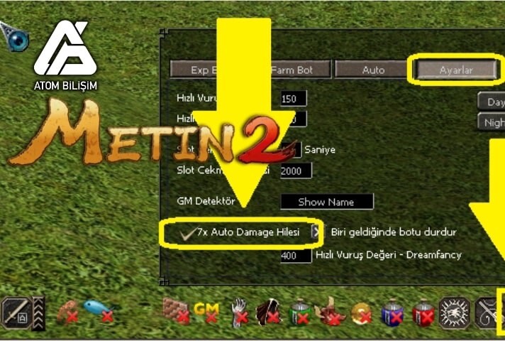 Metin2 Hileleri ve Kodları | Atom Bilişim