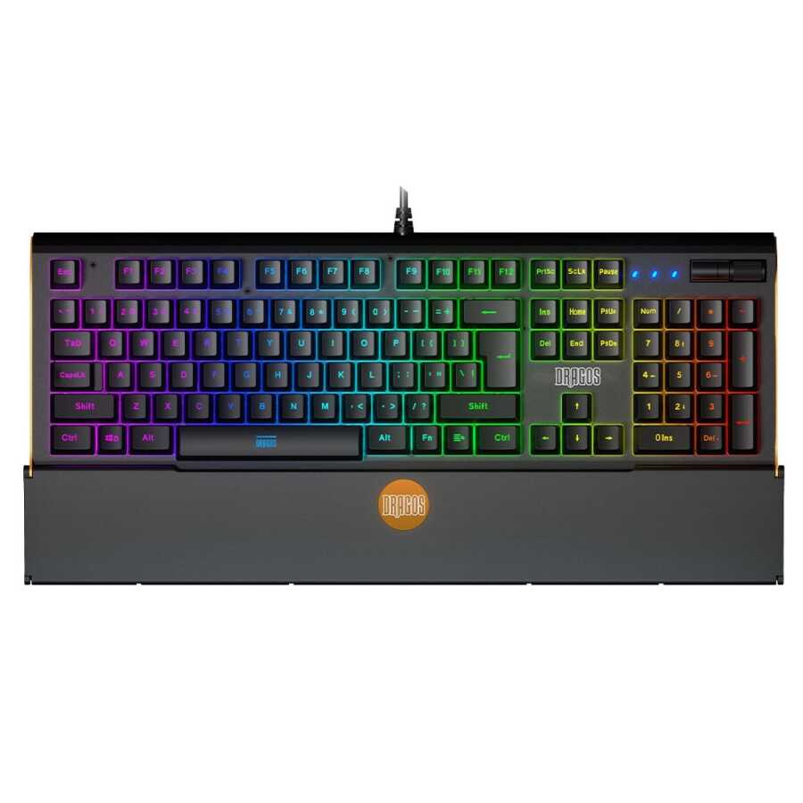 Dragos Darkside Darkside DM700-K USB Kablolu Full Rgb Makro Gaming ...