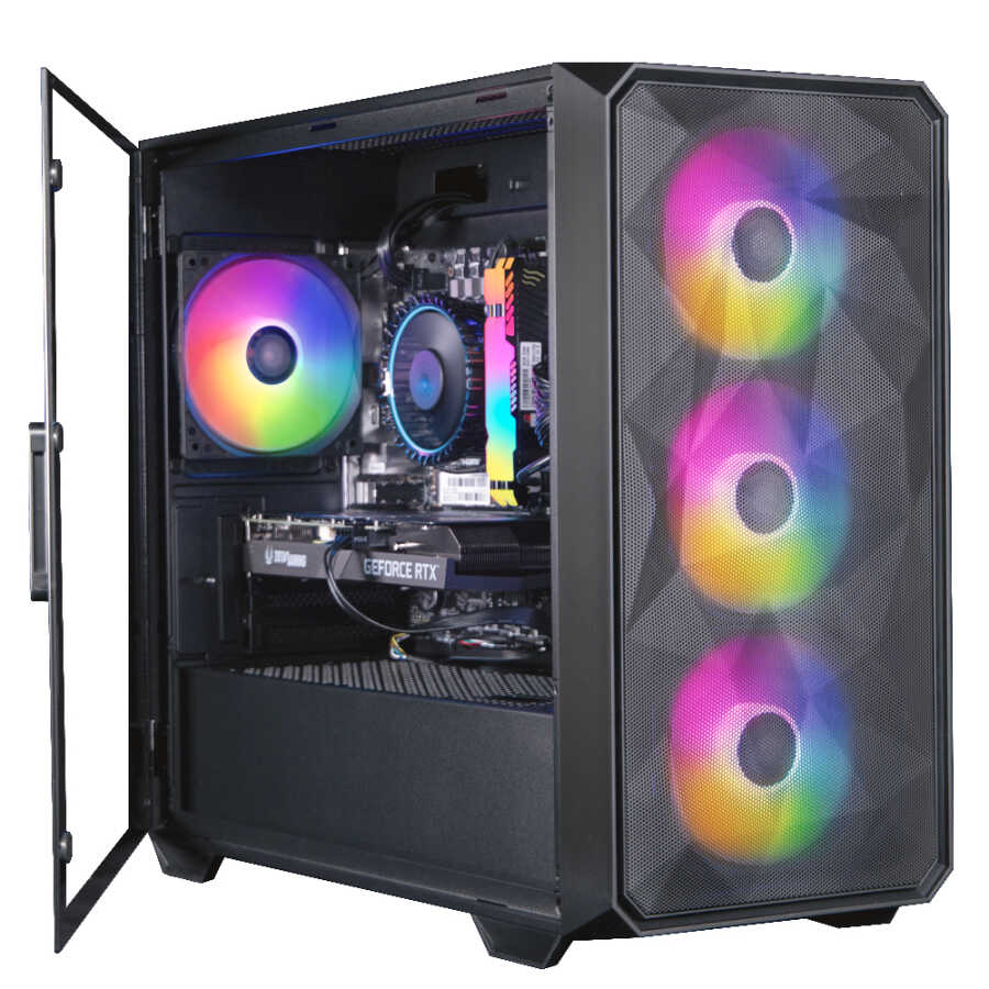 Dragos Goat i5 13400F 32GB Ram 1TB NVMe SSD MSI RX 6700 XT OC 12GB 23.6 165Hz Curved Oyuncu ...