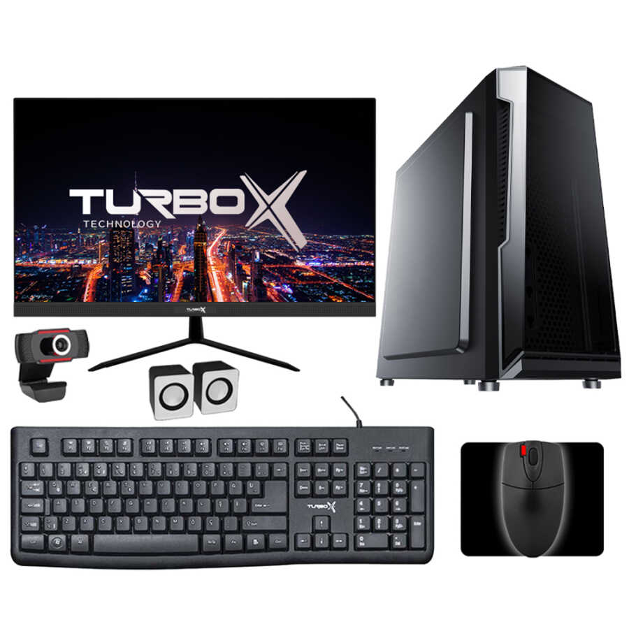 Turbox Tx4493 i5 3470 8GB Ram 256GB SSD 21.5 inç FHD Monitör Masaüstü ...