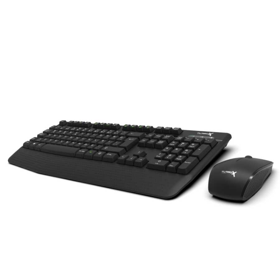 Turbox Workeys Office USB Kablosuz 2.4ghz Siyah Multimedya Standart Q ...